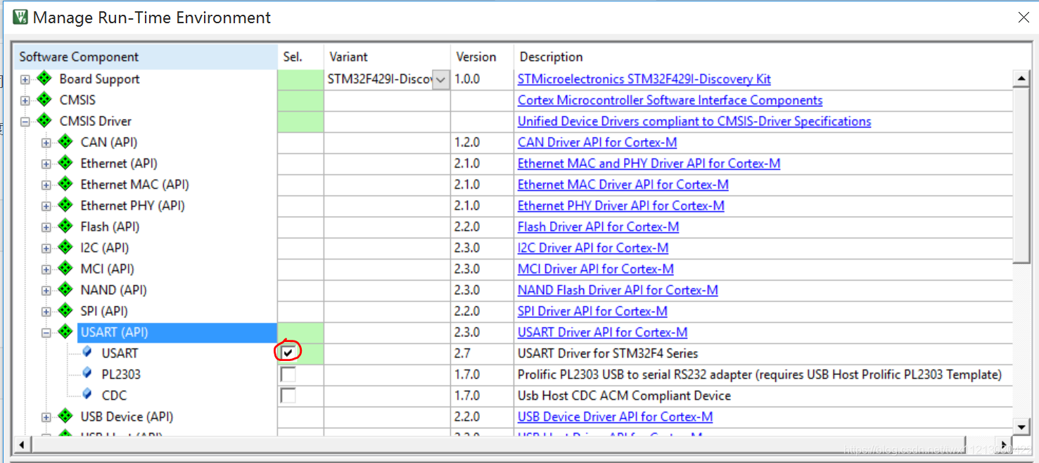 Keil MDK的CMSIS USART Driver使用_keil 修改cmsis-CSDN博客