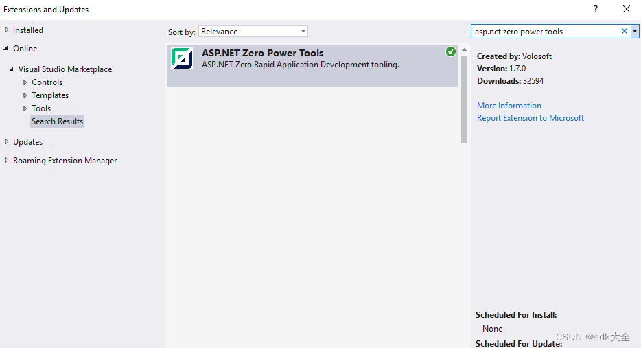 3.3：：ASP.NET Zero Power Tools VS扩展--Crack_abp zero power tool 2022-CSDN博客