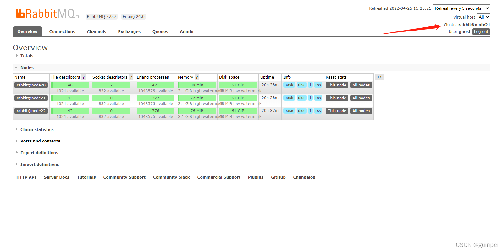Rabbitmq集群部署之路【三】rabbitmq集群篇feature Flags The Previous Instance Of This Node Csdn博客