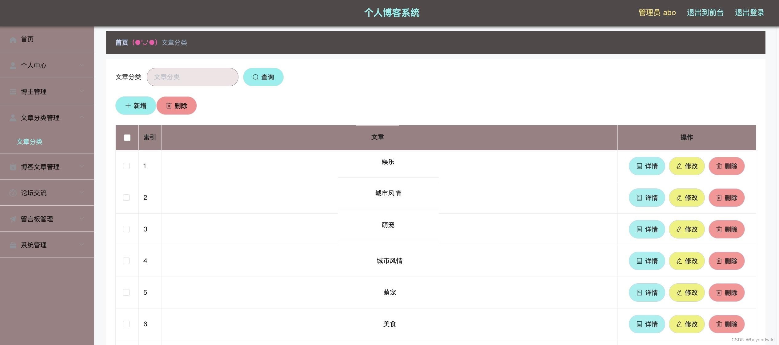 Java项目:博客管理系统(java+SSM+ElementUI+Vue+layui+Mysql)_java博客管理系统-CSDN博客