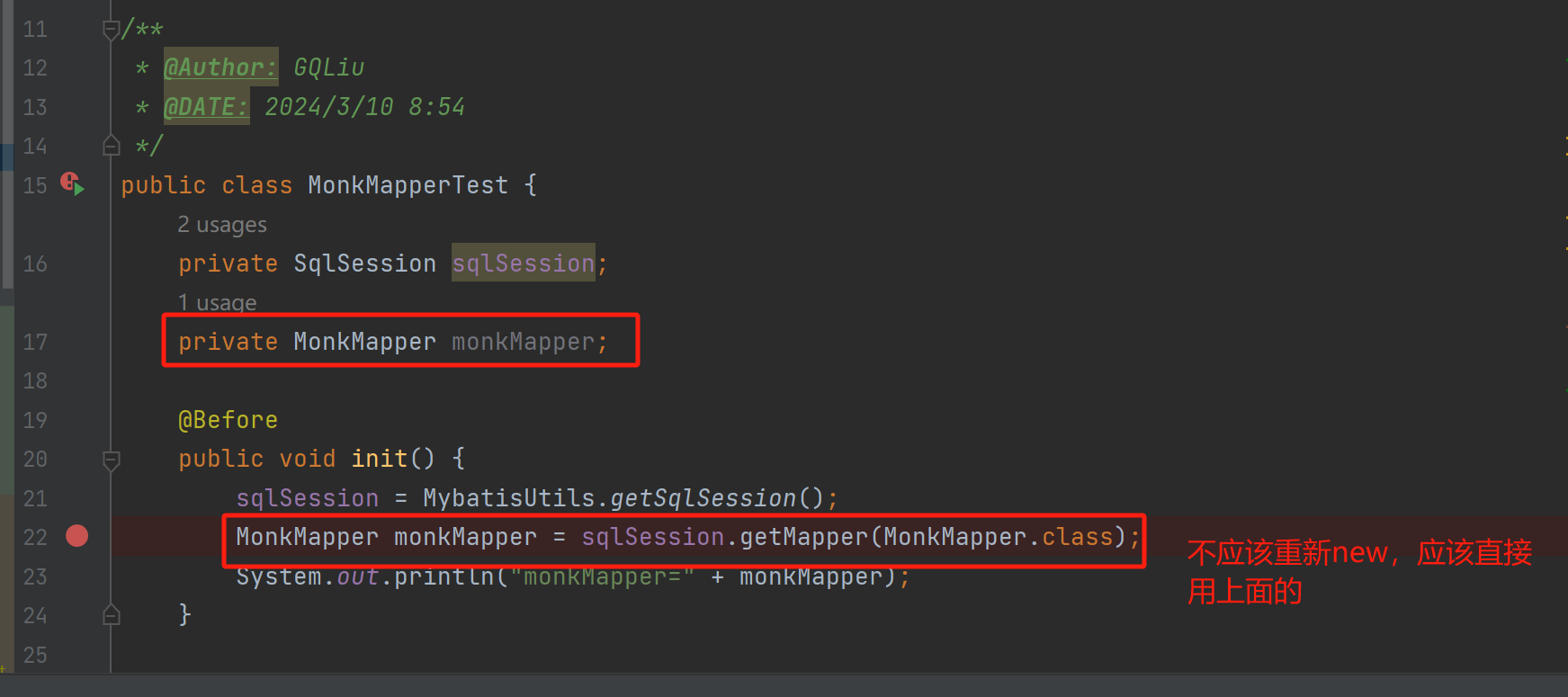 Java积累/IDEA快捷键/报错错误积累_querywrapper构建条件是localdate类型报错string-CSDN博客