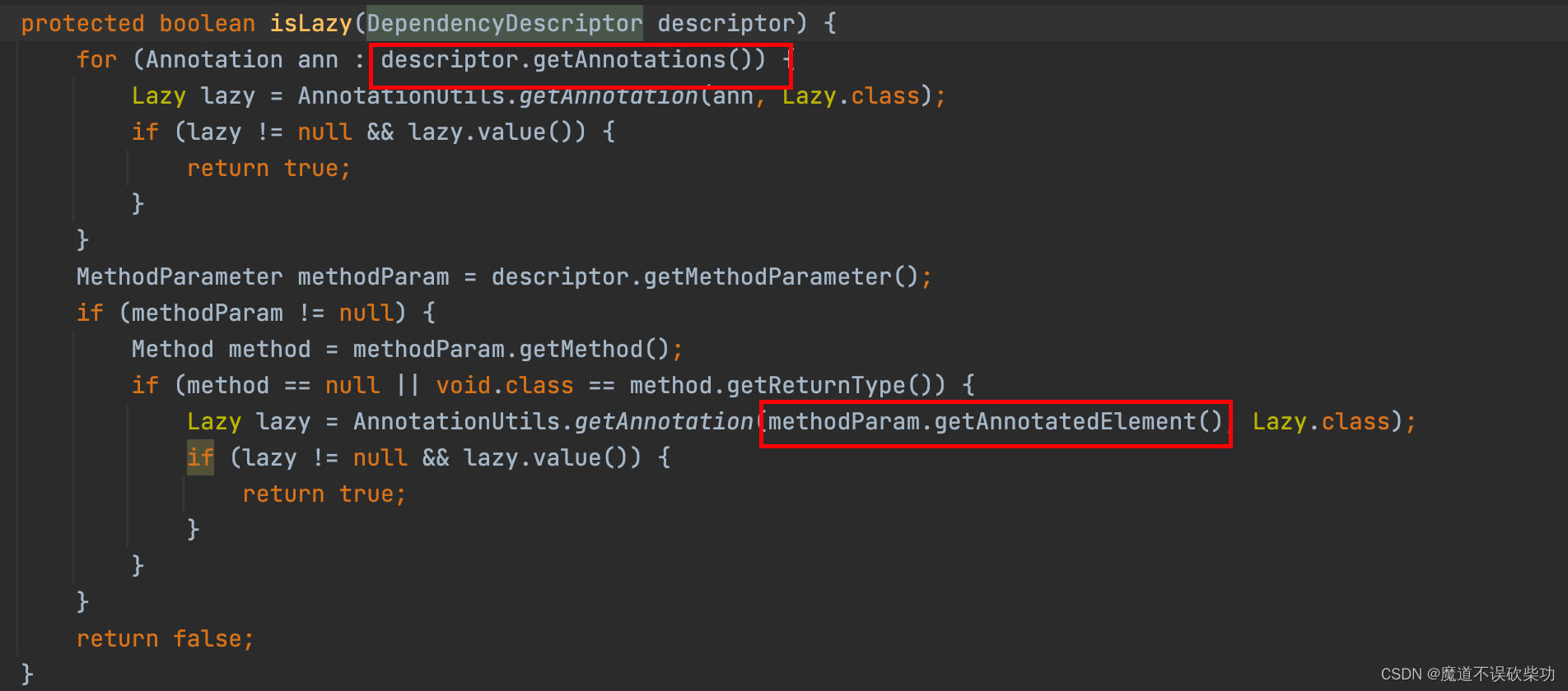 Spring 通过 @Lazy 注解解决构造方法循环依赖问题_lazy注解解决循环依赖-CSDN博客