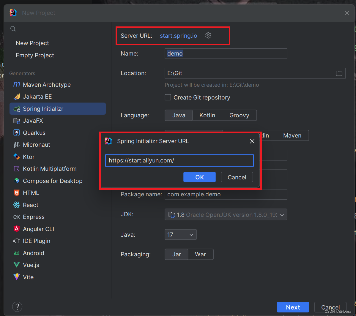 Spring Boot 改版如何解决？使用阿里云创建项目、使用IDEA进行创建_springboot创建换成aliyun-CSDN博客