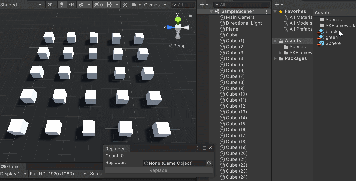 Unity 编辑器开发实战【Editor Window】- Replacer 替换器_怎么把unity的原模型改成另一个模型-CSDN博客