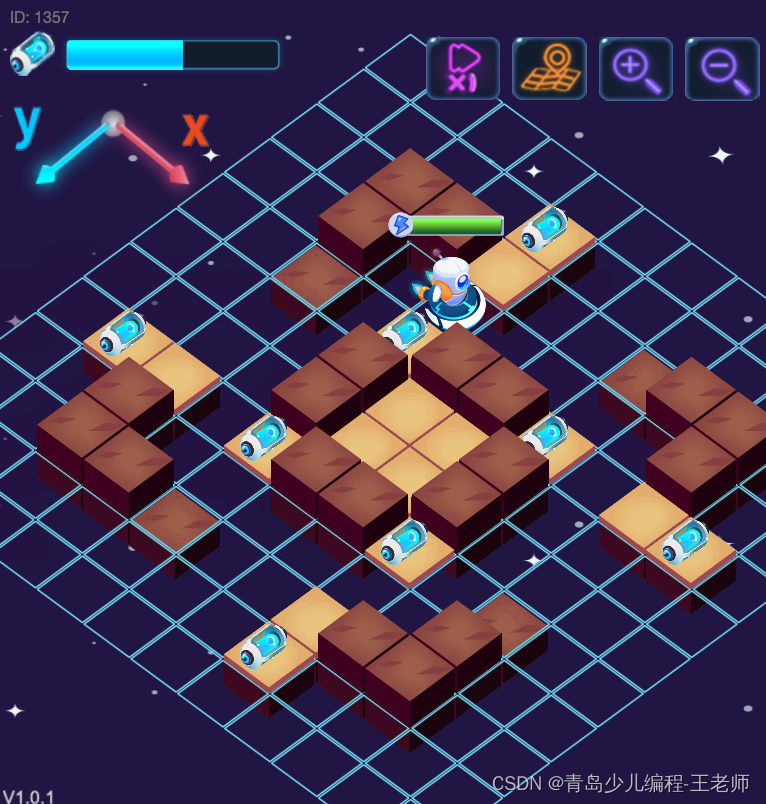 ICode国际青少年编程竞赛- Python-2级训练场-识别循环规律2_icode识别循环规律(2)-CSDN博客