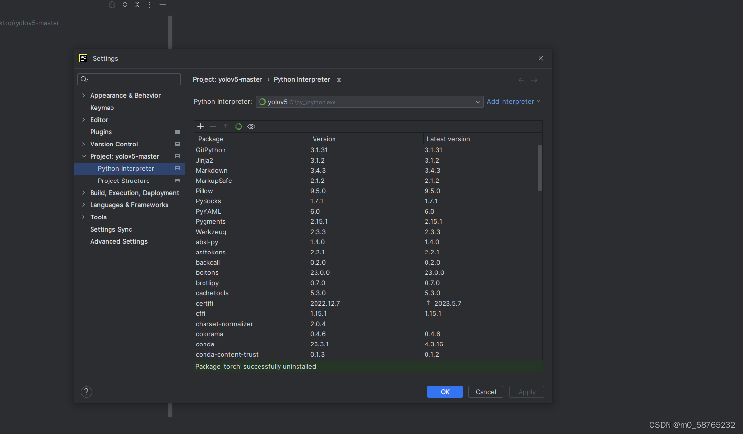pycharm python interpreter nothing to show_pycharm 25.1 show parameter name hints在哪-CSDN博客