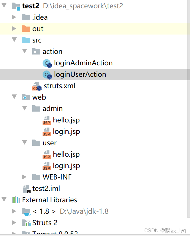 idea2020.1.1+Struts2：配置Struts.xml_idea struts.xml-CSDN博客