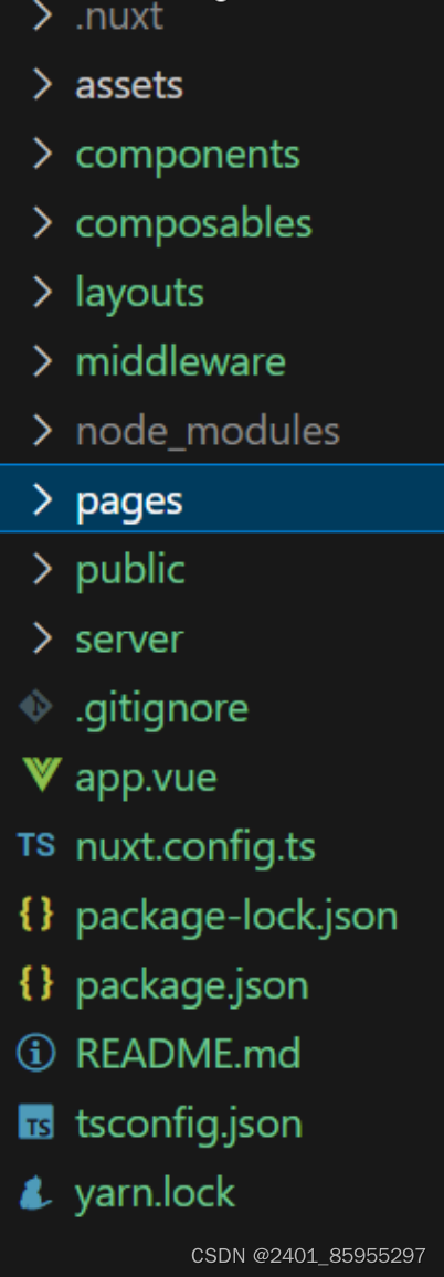 Nuxt项目搭建（目前是搭建的最新的nuxt3）_nuxt官方文档-CSDN博客