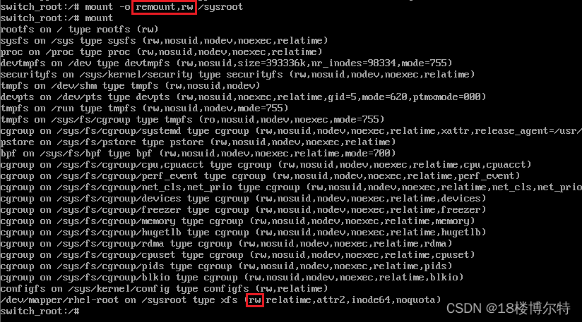 rhel8.0使用rd.break修改密码_rhel rd.break-CSDN博客