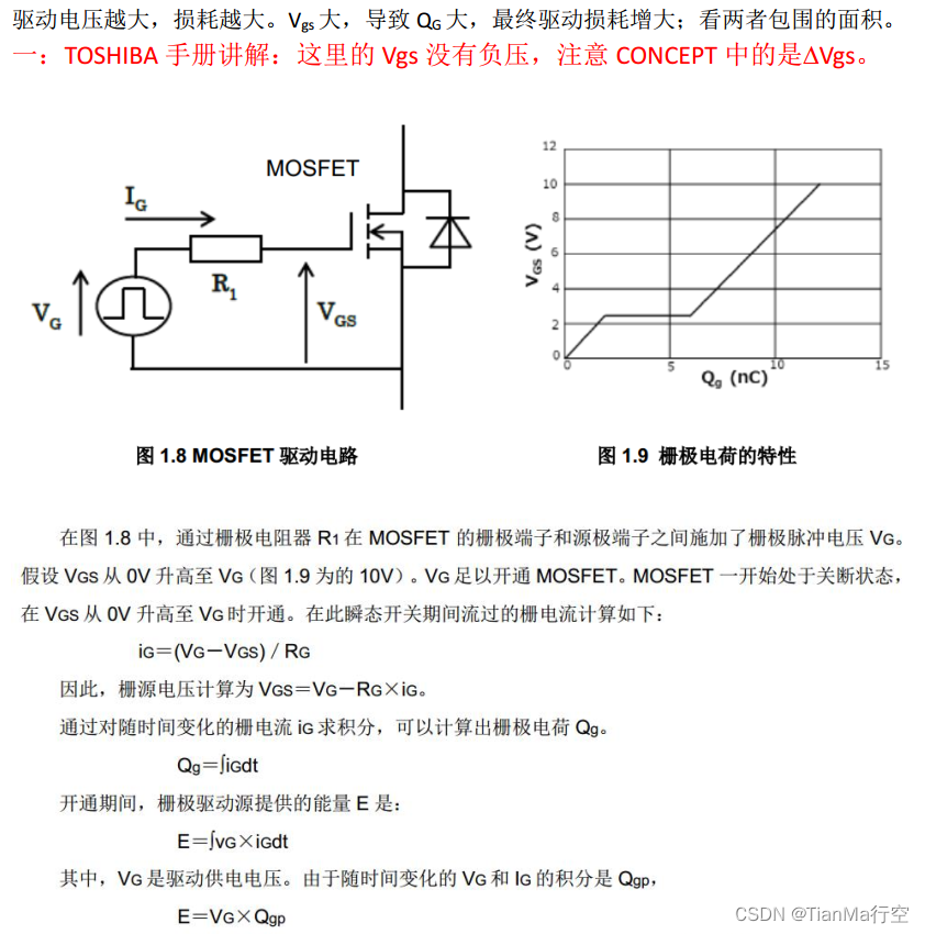 MOSFET 的驱动功率计算_mosfet驱动功率计算-CSDN博客
