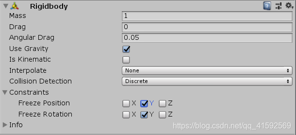 Unity3D中冻结Rigidbody的Position及Rotation注意事项_unity rigidbody注意事项-CSDN博客