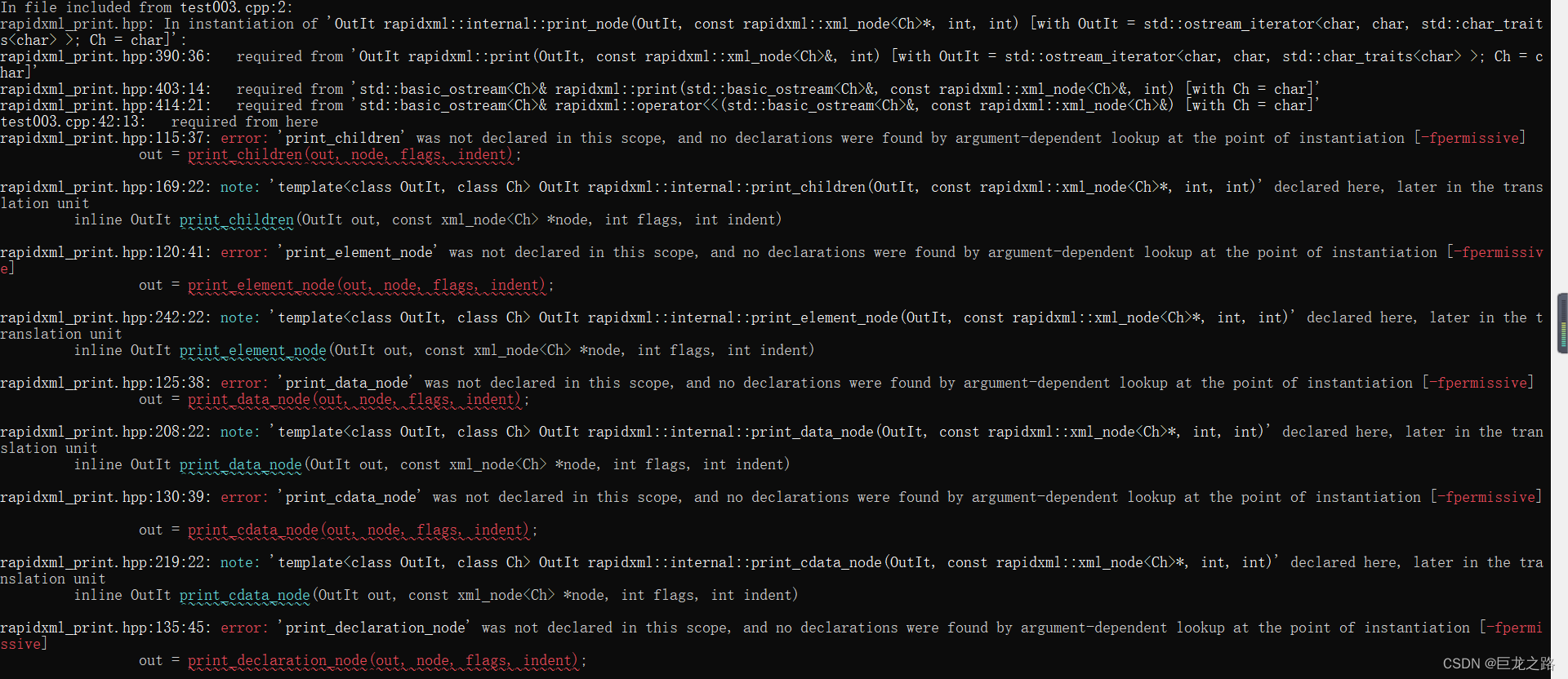 【C++】如何使用RapidXML读取和创建XML文件-CSDN博客