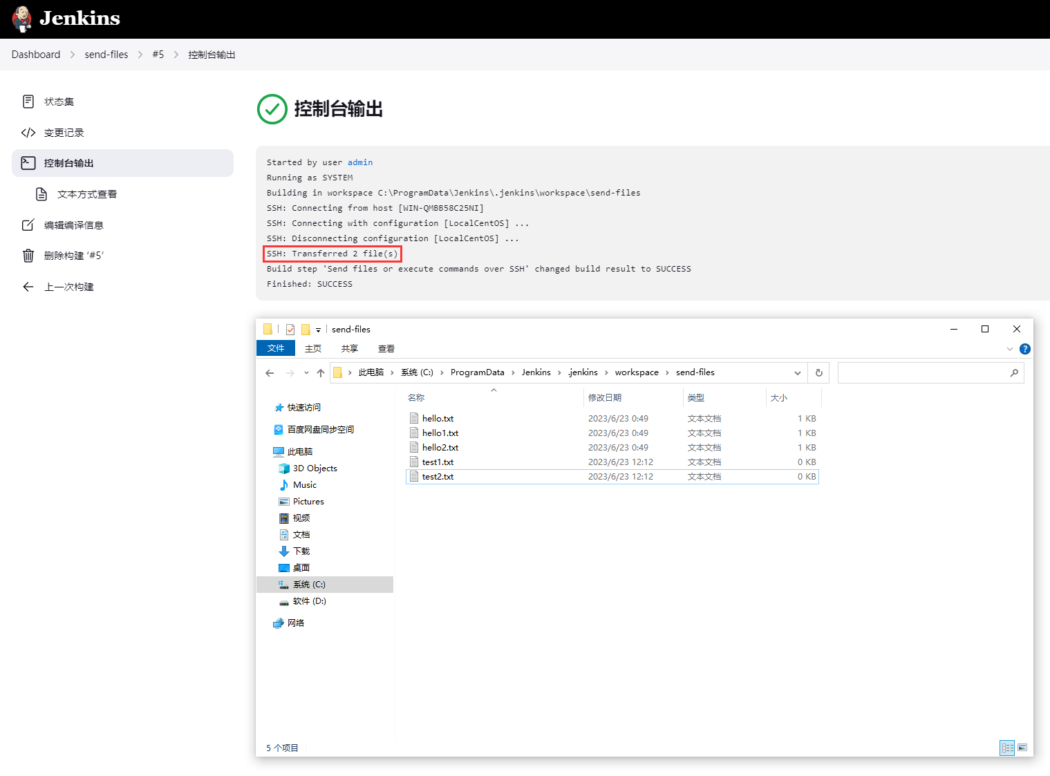 Jenkins 发送文件到远程服务器：Publish Over SSH 插件_jenkins publish over ssh-CSDN博客