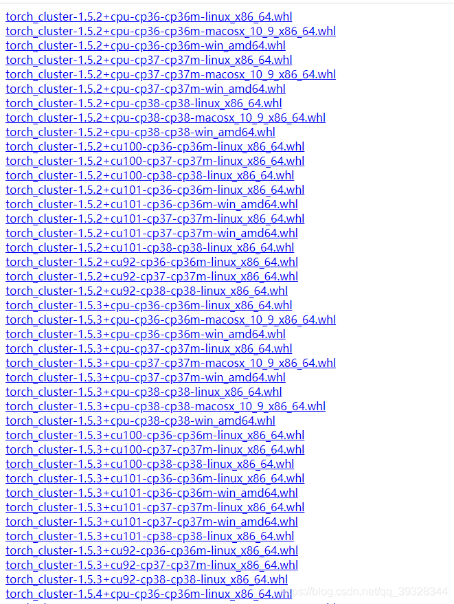 安装torch_scatter,torch-sparse,torch-cluster,torch-spline-conv,torch-geometric_手动安装torch-scatter1 ...
