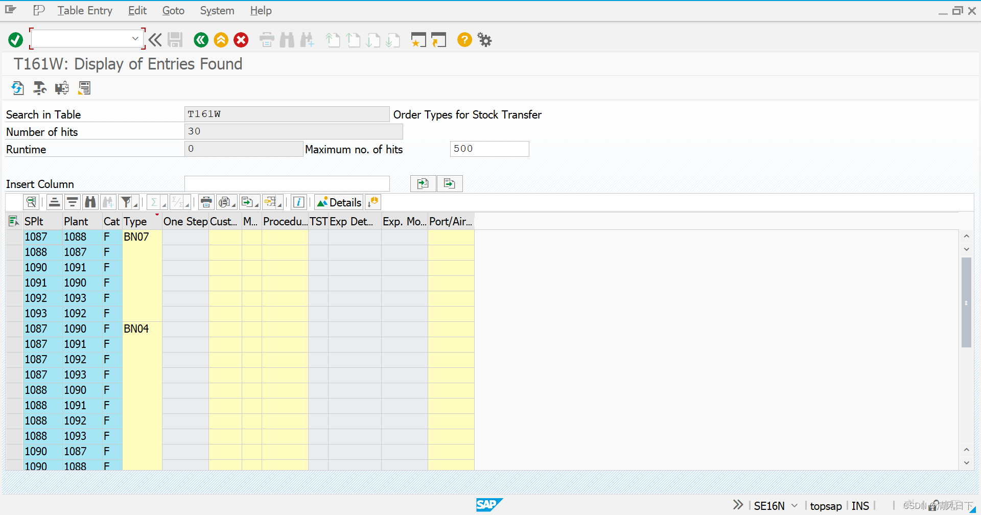 MM配置-采购-采购订单-STO配置3-分配凭证类型, 一步过程, 交货不足限度(SPRO-Assig Doc.Type, One-Step ...