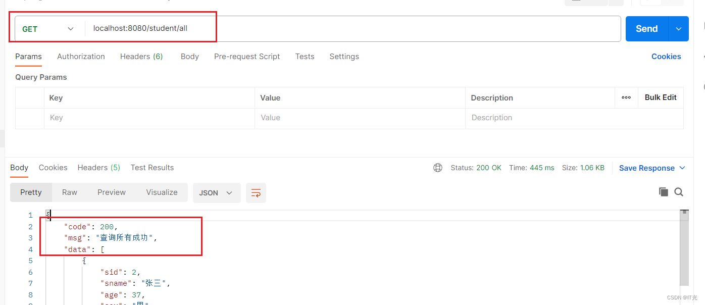 SpringBoot整合第三方框架+综合案例(Postman测试)_postman springboot-CSDN博客