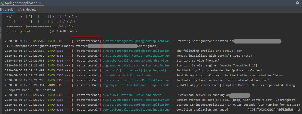 springboot开发环境热部署 - devtools_spring-boot-devtools-CSDN博客