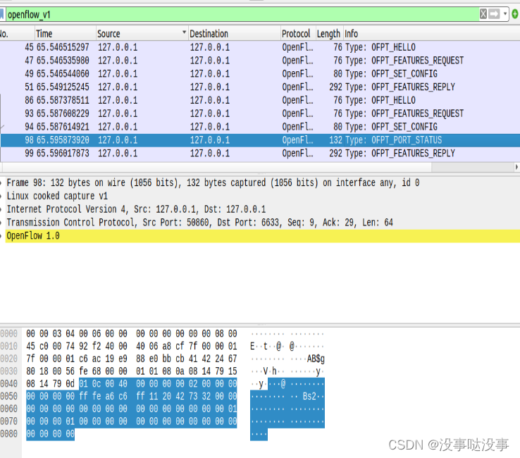 OPENFLOW VireShark协议分析_wireshark openflow-CSDN博客