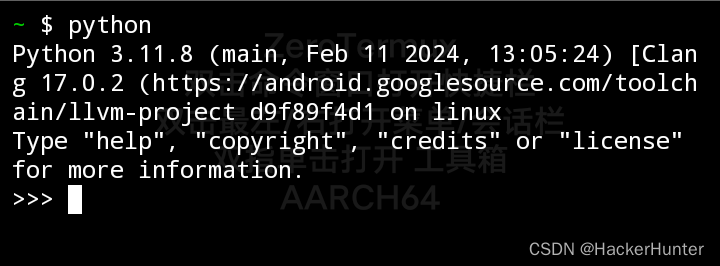 termux上安装Python_termux安装python-CSDN博客