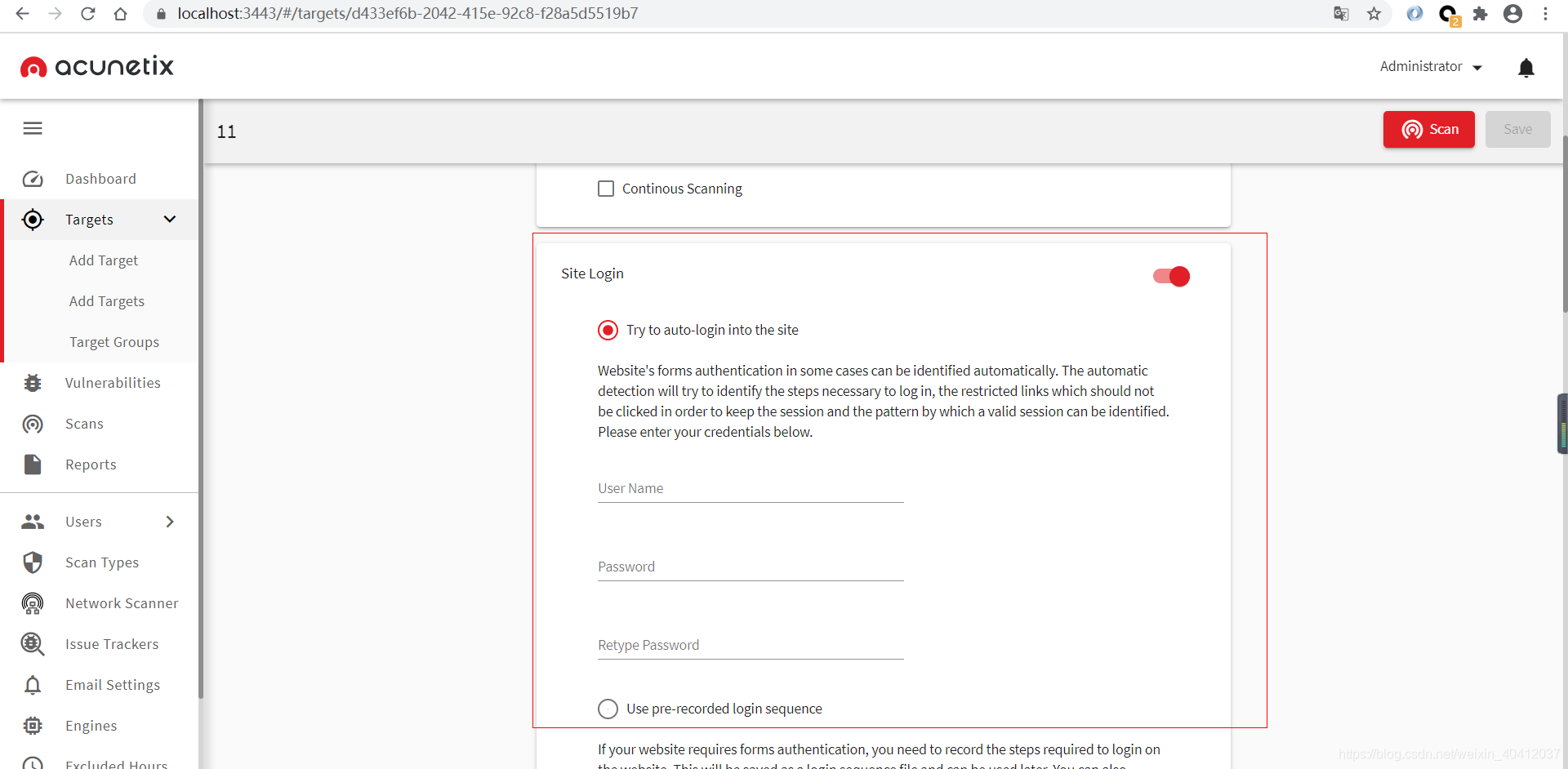 AWVS-Web Scanner使用教程_awvs登录扫描 有验证码-CSDN博客