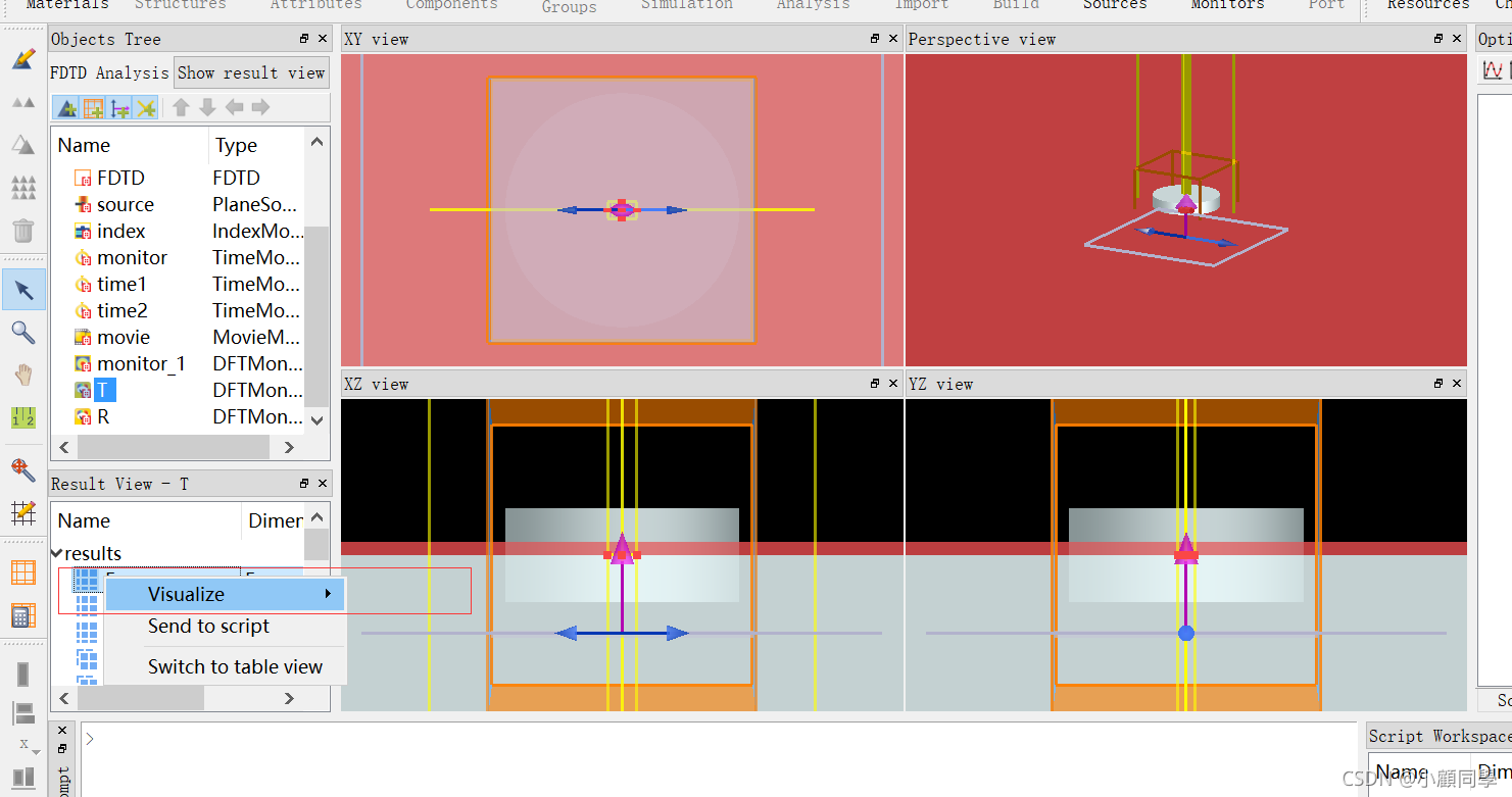 FDTD Solutions初学笔记_fdtd设置全局参数-CSDN博客