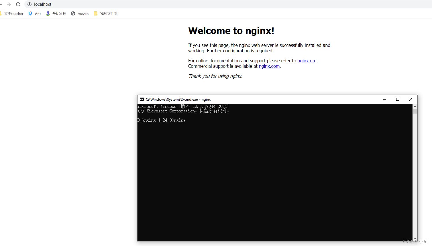 win 下nginx的安装和常用配置-CSDN博客