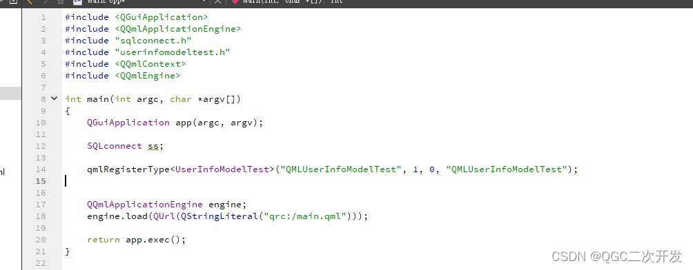 QT连接数据库：QML中实现操作（QSqlTableModel）_qml 数据库-CSDN博客