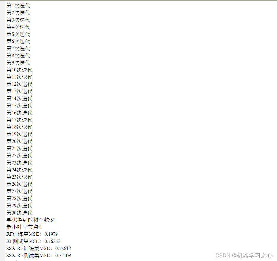 回归预测 | MATLAB实现SSA-RF(麻雀算法优化随机森林)多输入单输出-CSDN博客