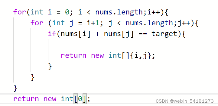 Leetcode第一题：两数之和 Csdn博客