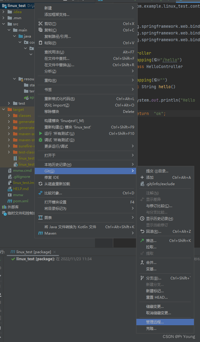 本地springboot项目上传到gitee_如何将本地springboot项目传到gitee-CSDN博客
