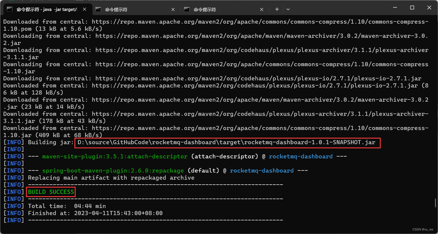 在Windows 11环境部署RocketMQ和RocketMQ Dashboard-CSDN博客