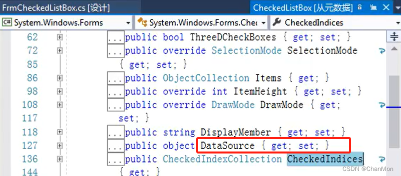 C# WinForm —— 14 CheckedListBox 复选列表框介绍-CSDN博客