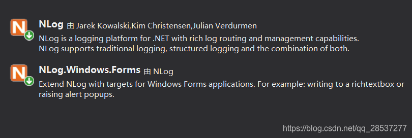 NLog输出日志到RichTextBox_nlog richtextbox-CSDN博客