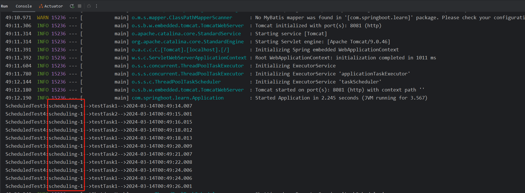 Spring Boot 中 Scheduled是单线程还是多线程? Spring执行定时任务的默认线程池是单线程 Csdn博客