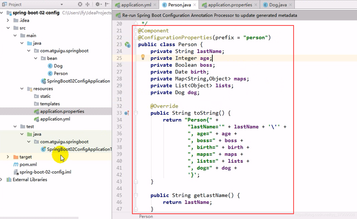 SpringBoot成神之路--3.properties配置及@Value、@ConfigurationProperties、@PropertiesSource比较及el表达式的使用 ...
