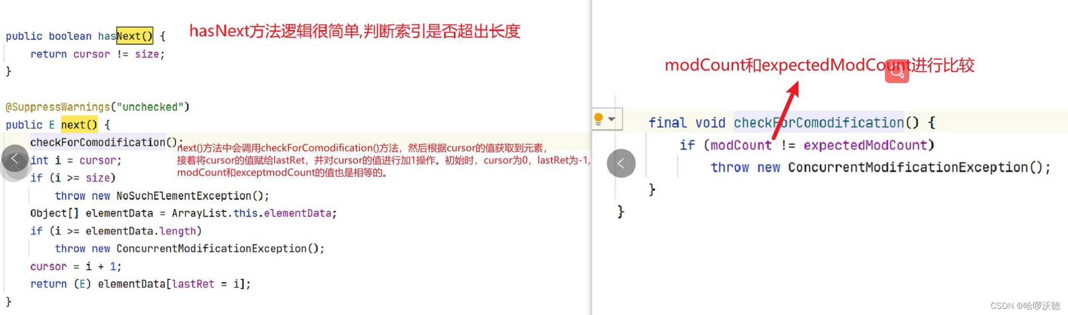 源码分析ConcurrentModificationException异常原因及解决方案_checkforcomodification-CSDN博客