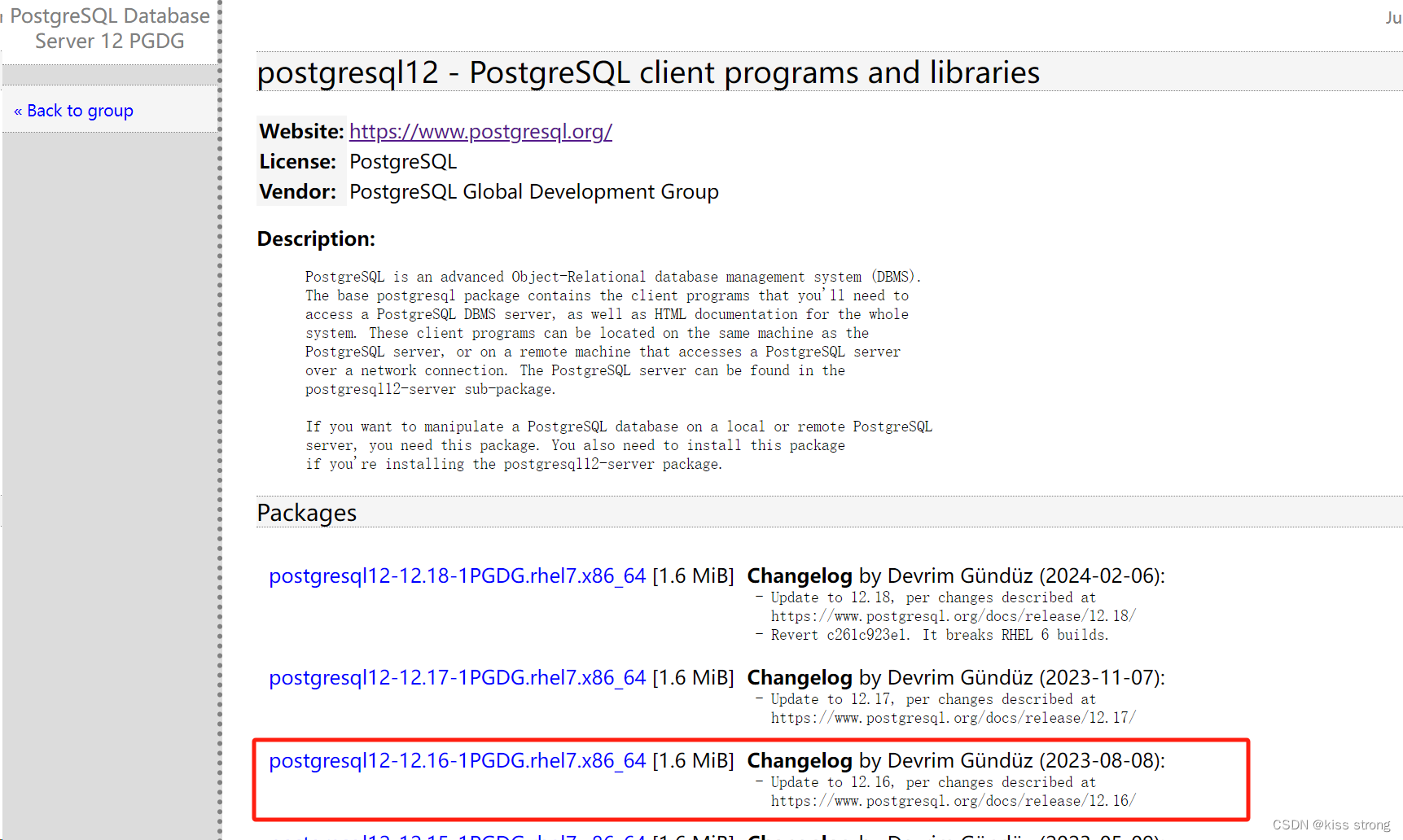 centos7安装pg教程_centos7安装pg数据库-CSDN博客