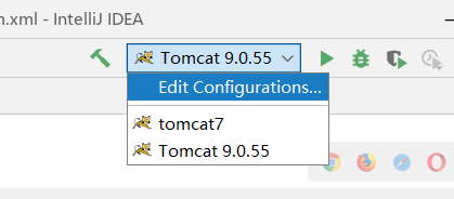 idea如何修改配置的Tomcat版本_如何升级idea自带的tomcat-CSDN博客
