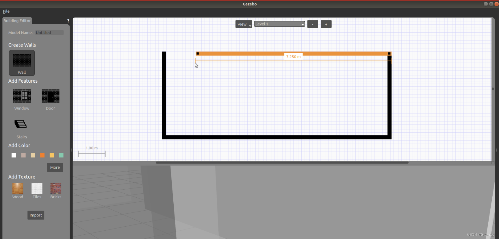 gazebo-场景搭建及在rviz中显示_rviz中使用gazebo-CSDN博客