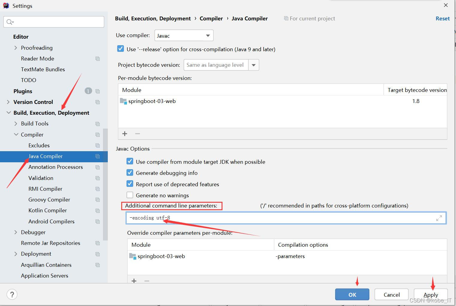 IDEA中配置文件格式为UTF-8_idea修改配置文件编码格式-CSDN博客