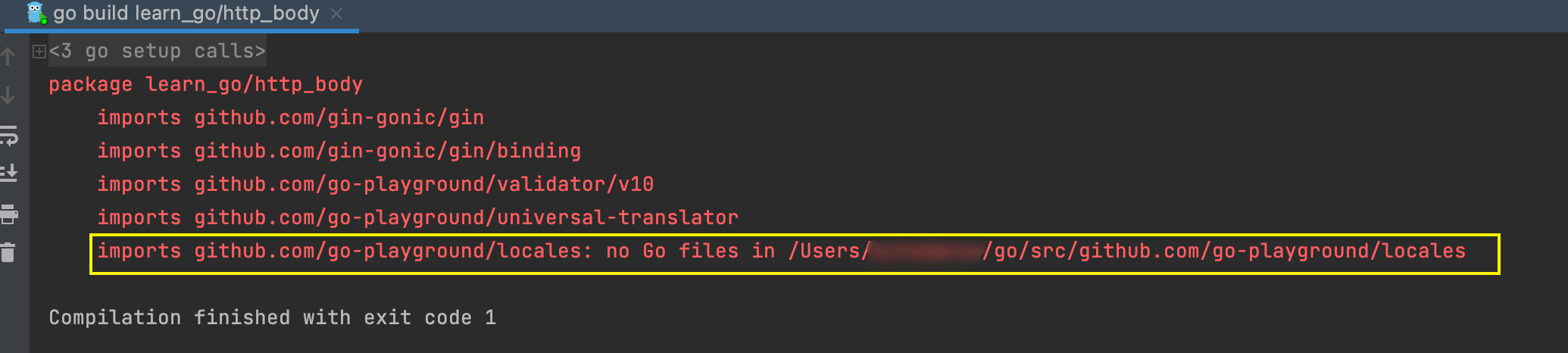 golang go get 时提示 no Go files in xxx-CSDN博客