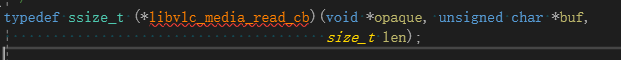由于SSIZE_T引起的error C2065: “libvlc_media_read_cb”: 未声明的标识符的错误-CSDN博客