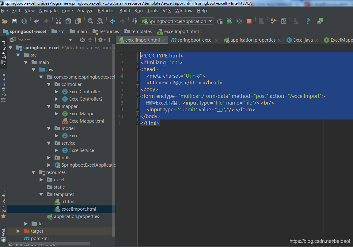 Hutool Java 工具类库导入、导出 Excel，超级简单！_excelreader excelreader = excelutil.getreader 2023-CSDN博客