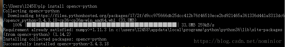 Python opencv3安装_python安装opencv3-CSDN博客