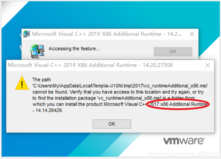 Microsoft visual c++组件库报错快速解决_microsoft visual c++修复-CSDN博客