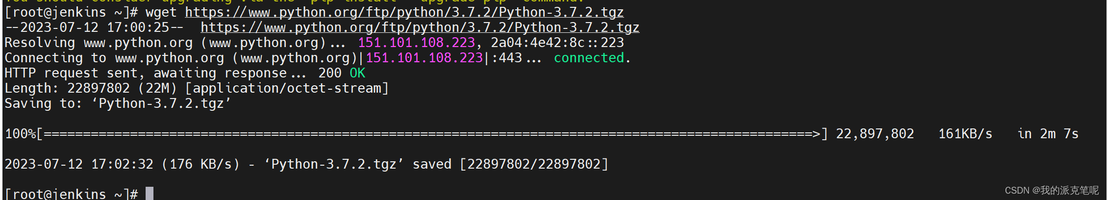 Linux安装37pythonlinux安装python37 Csdn博客 6626