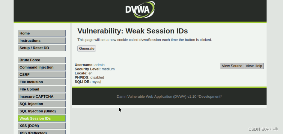 Weak Session IDs-CSDN博客