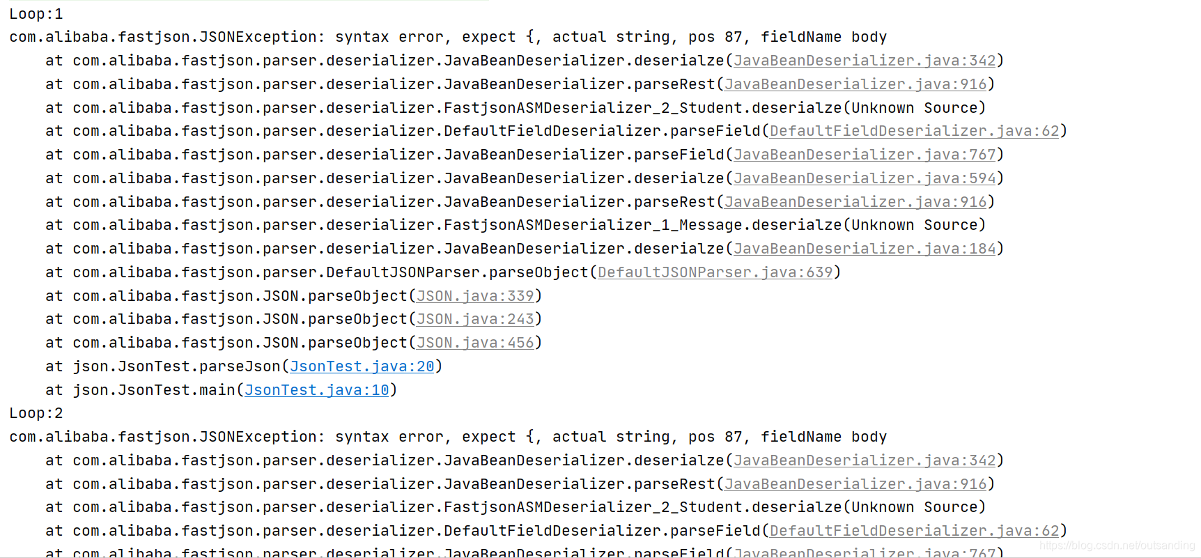 java的Exception方法printStackTrace()不打印日志？_e.printstacktrace不打印-CSDN博客