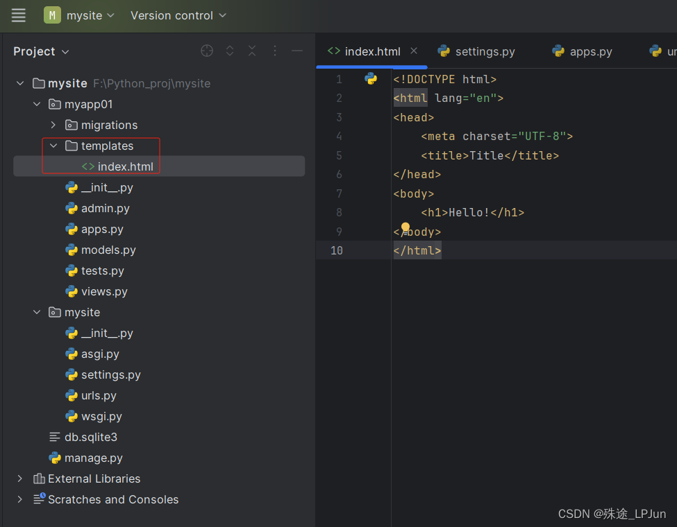 Python3.8+Django4+网页搭建_python3.8 django-CSDN博客