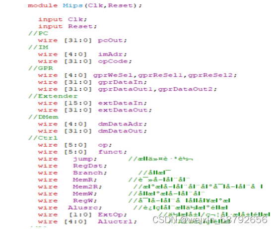 使用Verilog设计与Modelsim仿真的单周期CPU-CSDN博客